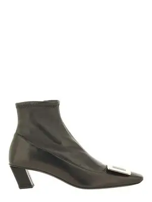 ROGER VIVIER Belle Vivier Ankle Boots - Black