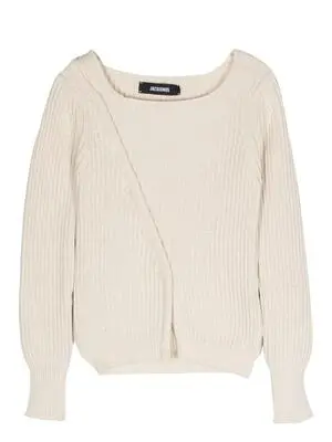 Jacquemus Tricot Cardigan - Beige