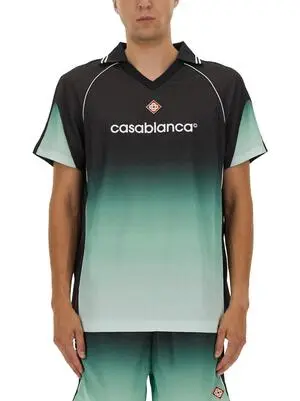 Casablanca Football T-shirt - Green