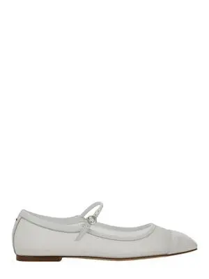AeydĒ Dancer "uma" Mary Jane Flats - White
