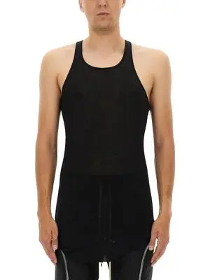 Rick Owens Cotton Tank - Black