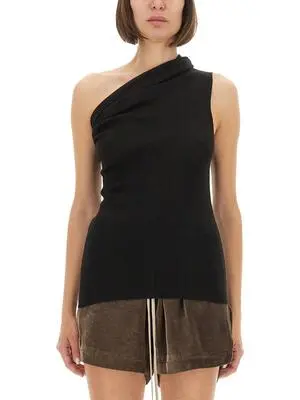 Rick Owens Athena Knit Top - Black