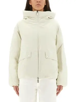 Herno Goretex Hooded Jacket - Ivory