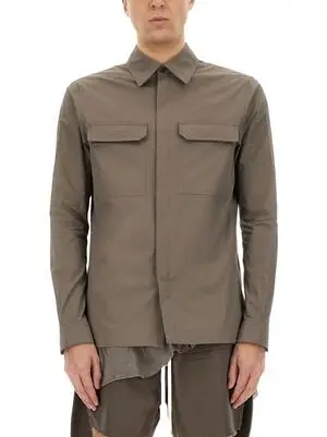 Rick Owens Work Shirt - Grey