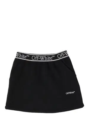 OFF WHITE Bookish Logo Skirt