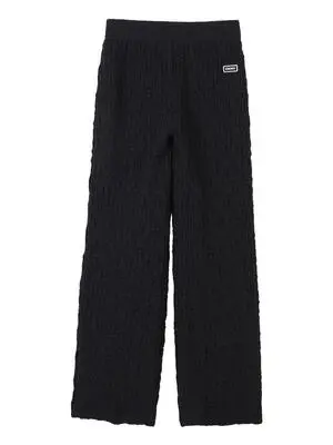 Dkny Straight Leg Trousers - Black