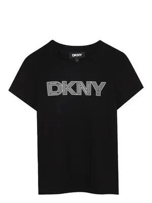 Dkny T-shirt With Logo - Black