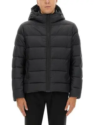 FAY Double Front Down Jacket - Black
