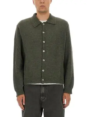 Our Legacy Alpaca Cardigan - Green