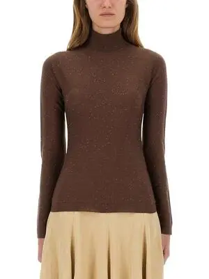 Fabiana Filippi Wool Jersey - Brown
