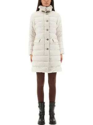 MOORER Vetiver S3' Padded Jacket - Ivory