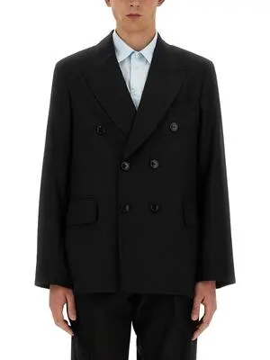 Our Legacy Double-breasted Blazer - Black