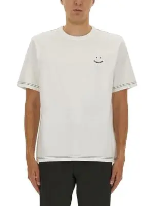 Paul Smith Oversized Fit T-shirt - White