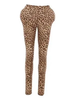 DURAN LANTINK Leopard Print Leggings