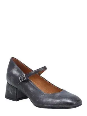Miz Mooz Gabbie Mary Jane Pump - Gunmetal