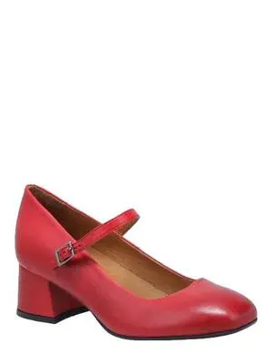Miz Mooz Gabbie Mary Jane Pump - Red