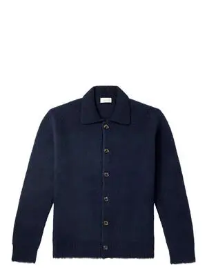 PIACENZA CASHMERE 1733 Brushed Virgin Wool Overshirt - Blue
