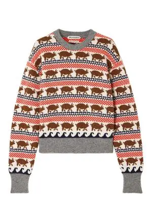 JW Anderson Intarsia Wool Sweater - Multi