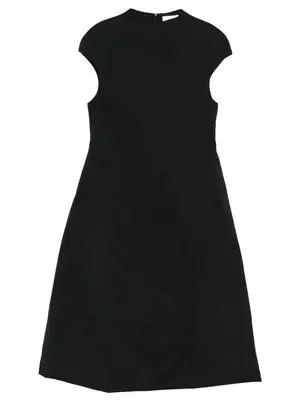 AMOMENTO Cap-Sleeve Dress