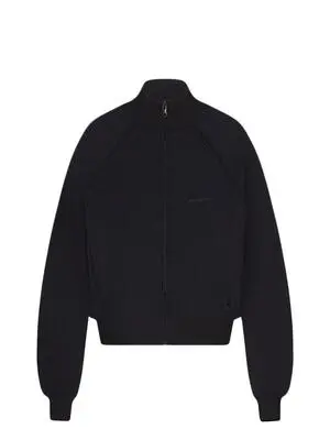 NIKESKIMS Matte Tricot Track Jacket - Black