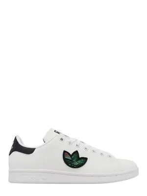 Adidas Stan Smith J 'trefoil Sequin' Sneakers - White