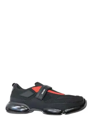 Prada Cloudbust Sneakers - Black/mandarin
