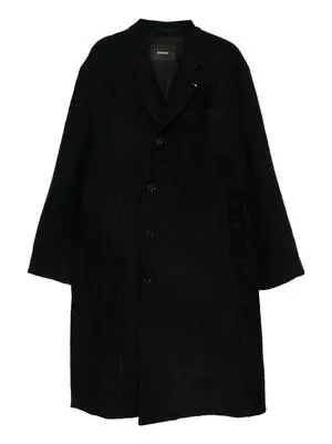 SONGZIO Single-breasted Coat - Black