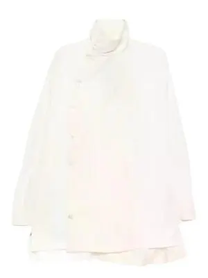 SONGZIO Patch-work Shirt - White