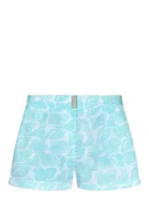 Vilebrequin Printed Stretch Swim Shorts - White