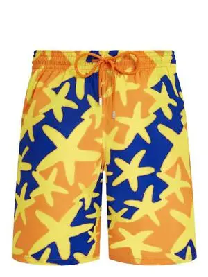 Vilebrequin Long Ultralight Packable Swim Shorts - Orange