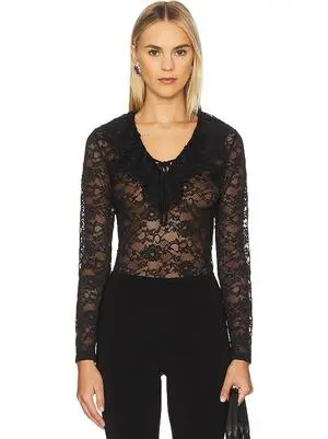 Steve Madden Elvie Top - Black Onyx
