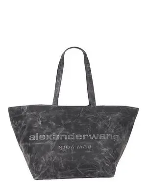Alexander Wang Alexander Wang Punch Tote Distressed Grey Smoke