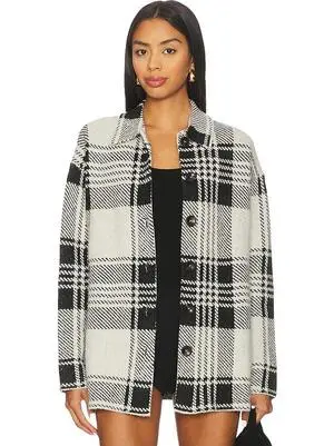 JOHN & JENN BY LINE Woodley Cardigan - Timber Check