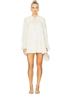 Free People 5 O'clock Time Mini Dress - Tea