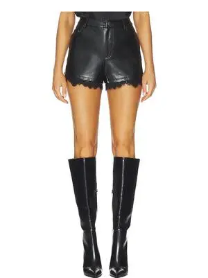 Cami Nyc Renee Vegan Leather Short - Black