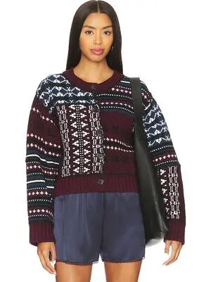 Sea Linea Fair Isle Cardigan Multi