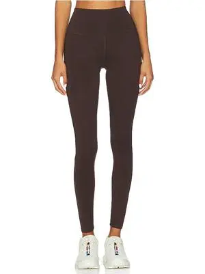 Varley Assure High Rise 28 Legging In Brown - Coffee Bean