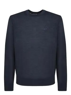 DSQUARED2 Long Sleeve Wool Sweater