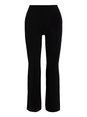 SIMKHAI Mackenzie Stretch-Knit Straight-Leg Pants