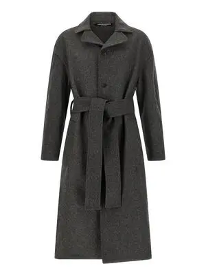 JACQUEMUS Le Manteau Città Compact Wool Coat