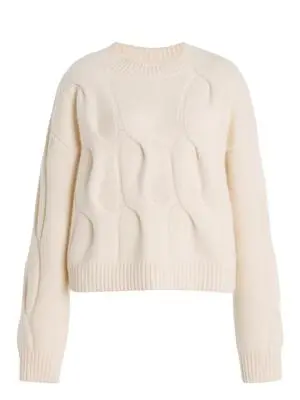 LISA YANG Sammie Cashmere Sweater - Ivory