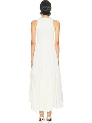 Alexander McQueen Cut & Sew Jersey Dress - Ivory