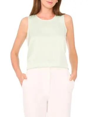 Vince Camuto Keyhole Sleeveless Shell - Mint