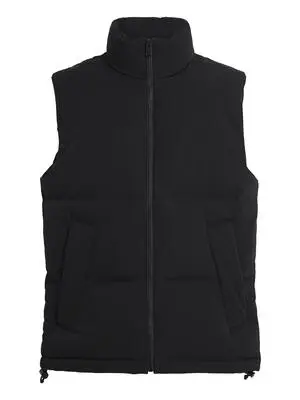 Sandro Padded Technical Gilet - Black