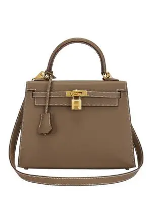 HERMÈS Epsom Kelly 25 Handbag