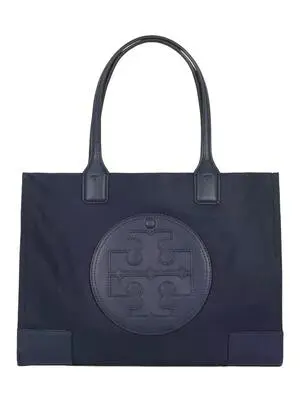 Tory Burch Large Ella Embossed Tote Bag - Blue