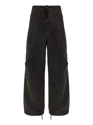 ENTIRE STUDIOS Drawstring Pocket Trousers - Black