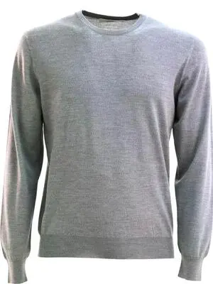 MAURO OTTAVIANI Crew-neck Pullover Sweater - Grey