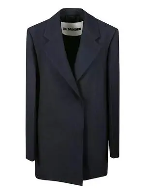 JIL SANDER Notched Lapel Coat