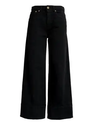 DONDUP Button-fastening Wide Leg Jeans - Black